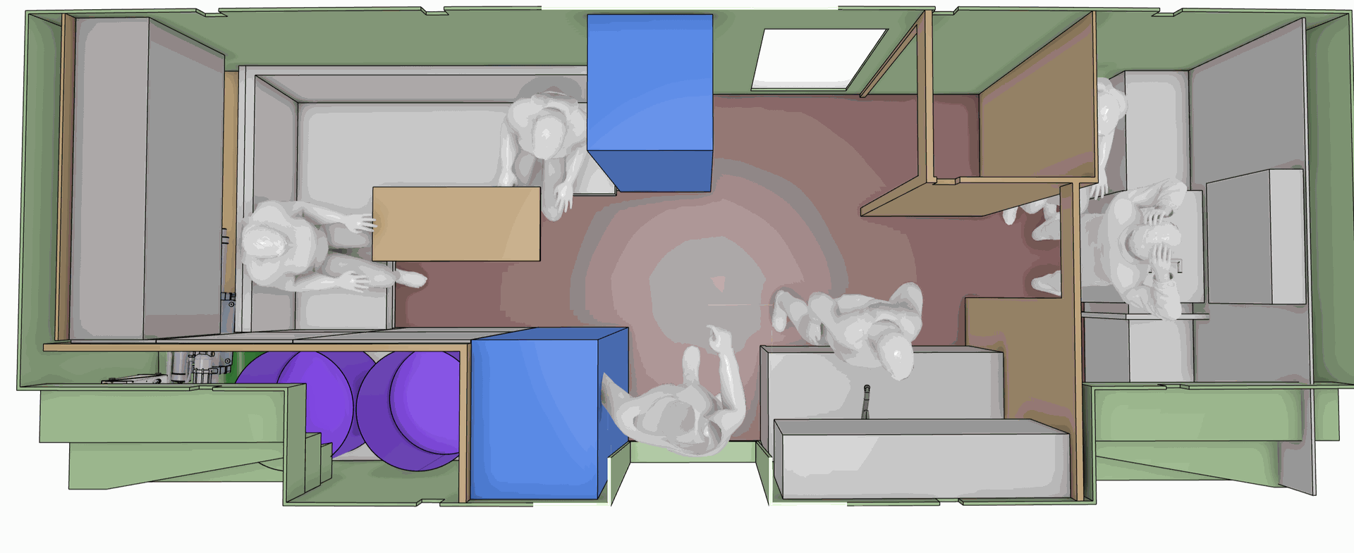 0745-Crew Layout Study | Artuv Design